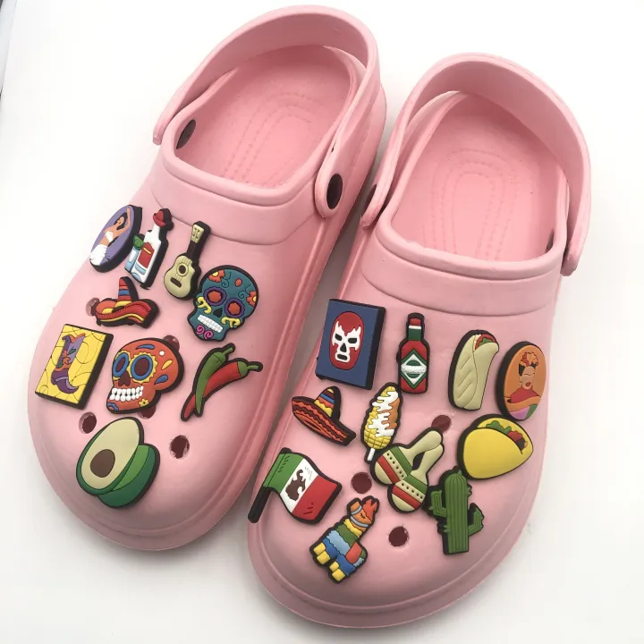 Fashion food design Jibbitz Crocs Pins for shoes bags | Lazada PH