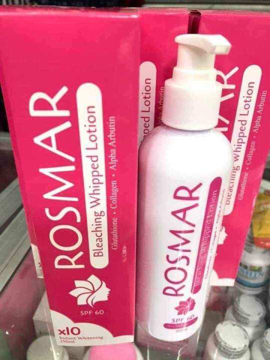 Rosmar Bleaching whipped whitening lotion x10 whitening spf 60 250ml ...