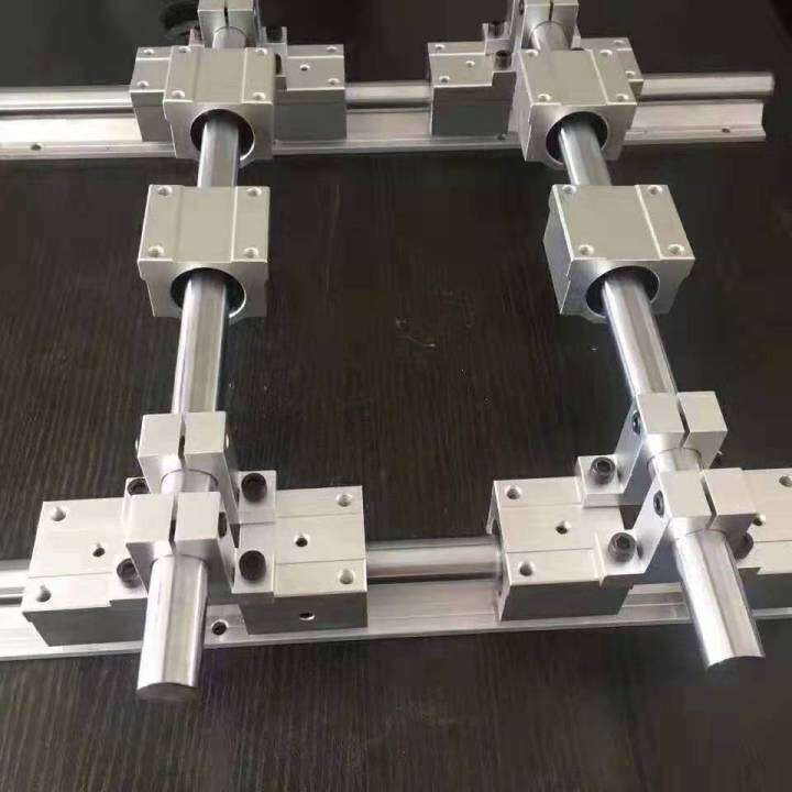 High-precision linear guide rail optical axis slider full set of up-and ...