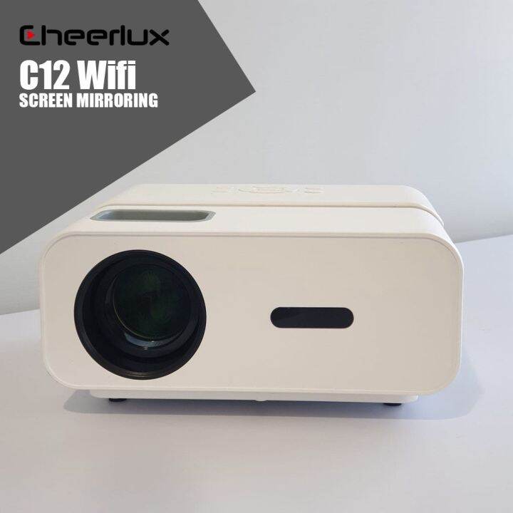 Cheerlux C12E Wifi Proyektor 3600 Lumens Projector 1080P | Lazada Indonesia