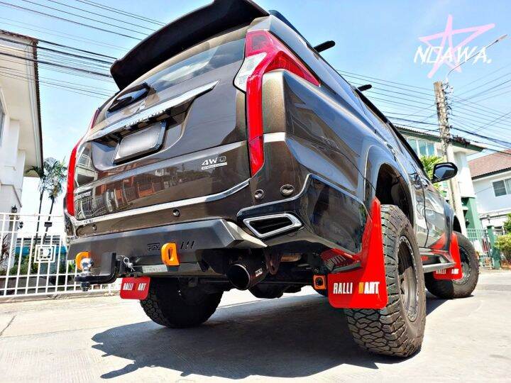 Bright Red Mud Flaps RALLIART | Lazada.co.th