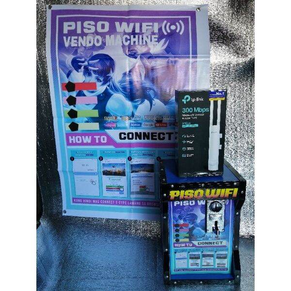 【Ready Stock】 PISO WI-FI VENDO MACHINE TP-LINK OUTDOOR | Lazada PH