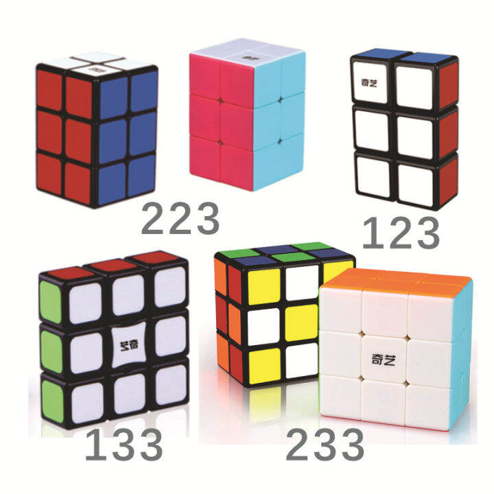 Fantastic Art 123 223 233 Rubik's Cube 3X3 Single-Order Single Layer ...