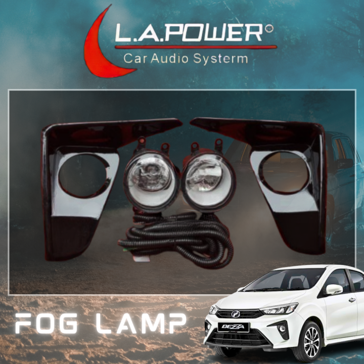 PERODUA BEZZA 2020-2021 FOG LAMP FOG LIGHT FULL SET | Lazada