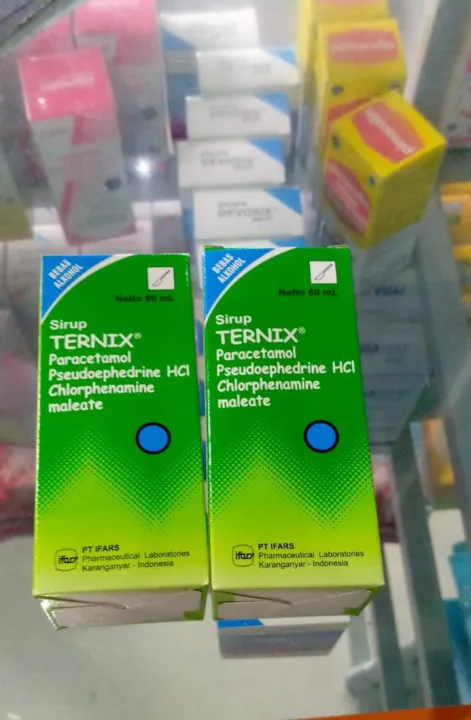 Ternix Sirup 60 ml Dan Ternix Plus Sirup 60 ml | Lazada Indonesia