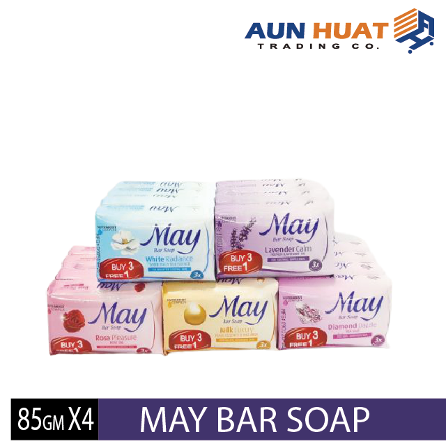 MAY BAR SOAP 85GM X 3+1 | Lazada