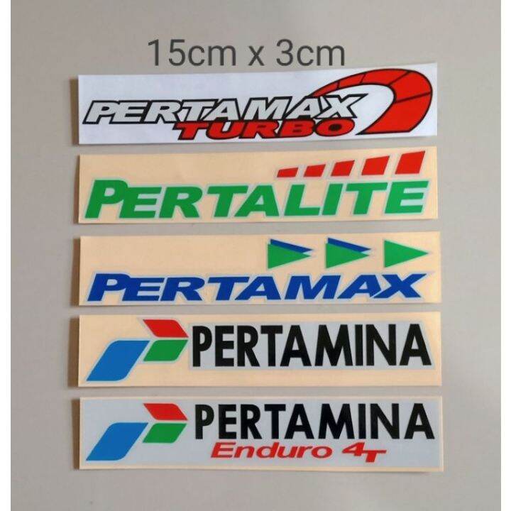 Stiker Cutting Sticker logo pertamina pertamax pertalite | Lazada Indonesia