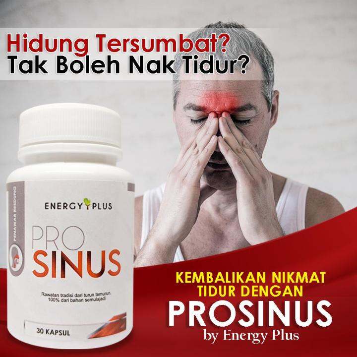 Pro Sinus (30 capsule) Penawar Resdung Paling Mujarab /Merawat Masalah ...