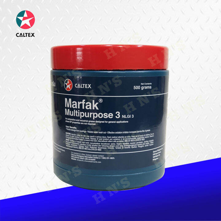 Caltex Marfak Multipurpose 3 ( NLGI 3) Grease 500g | Lazada PH