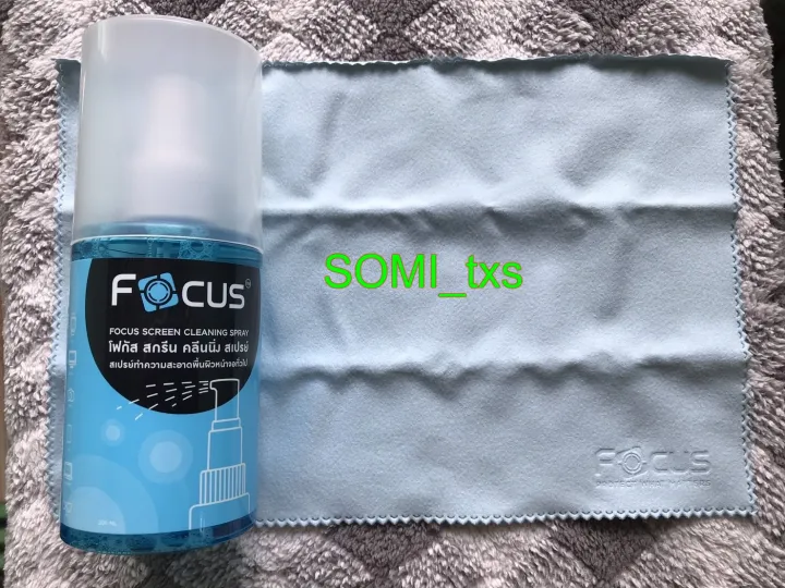 📲น้ำยาเช็ดหน้าจอโทรศัพท์ ขนาด 200 ML. No Alcohol Focus Screen Clean for ...