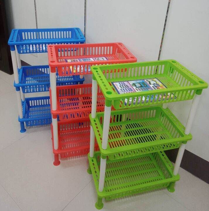 3 Layer Plastic Storage Rack Organizer | Lazada PH