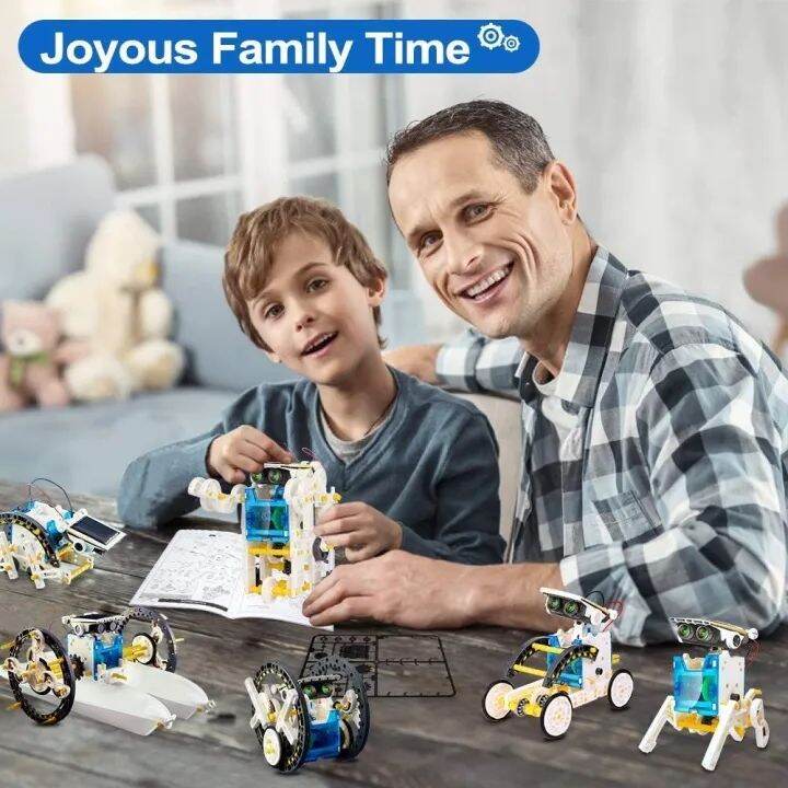 Robot Kit 13-in-1 Solar Robot Creation Toy,Educational Science ...