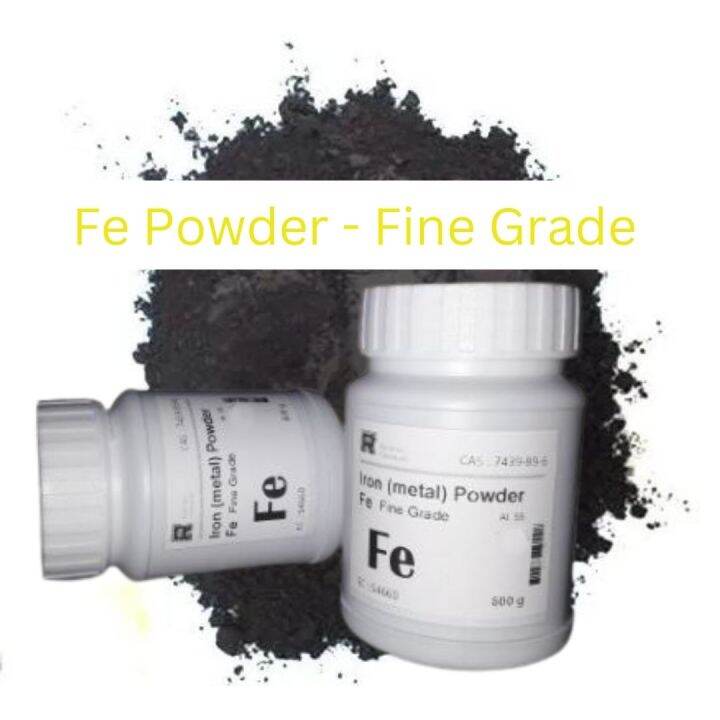 Fe Powder | Iron Powder | Serbuk Besi | Pasir Besi ORIGINAL | Lazada ...