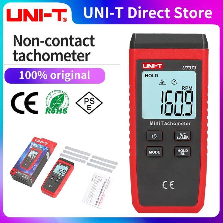 UNI-T UT373 Tachometer Universal Non Contact Digital Laser Gauge Up to ...