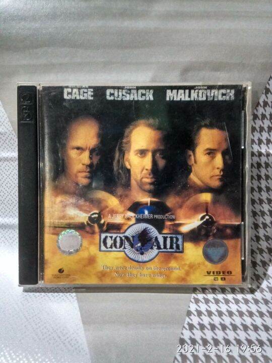 VCD Original Film CON AIR (Nicolas Cage) | Lazada Indonesia