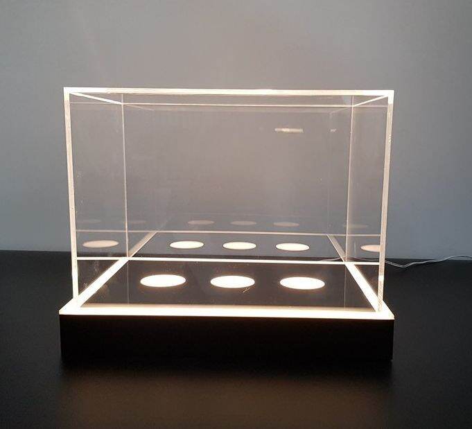 กล่องไฟโชว์สินค้า Acrylic Light Box ผลิตจากอะคริลิคแท้ หนา 4มิล มีไฟLED ...