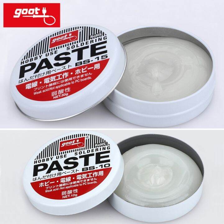 Original Japan GOOT BS-15 Flux and Weak Acid Rosin NW.50g Solder Paste ...