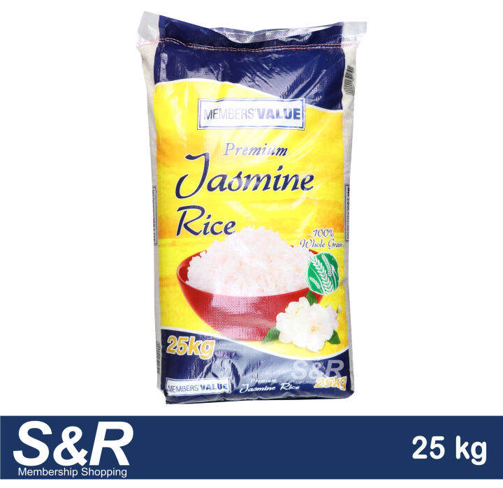 Members' Value Premium Jasmine Rice 25kg | Lazada PH