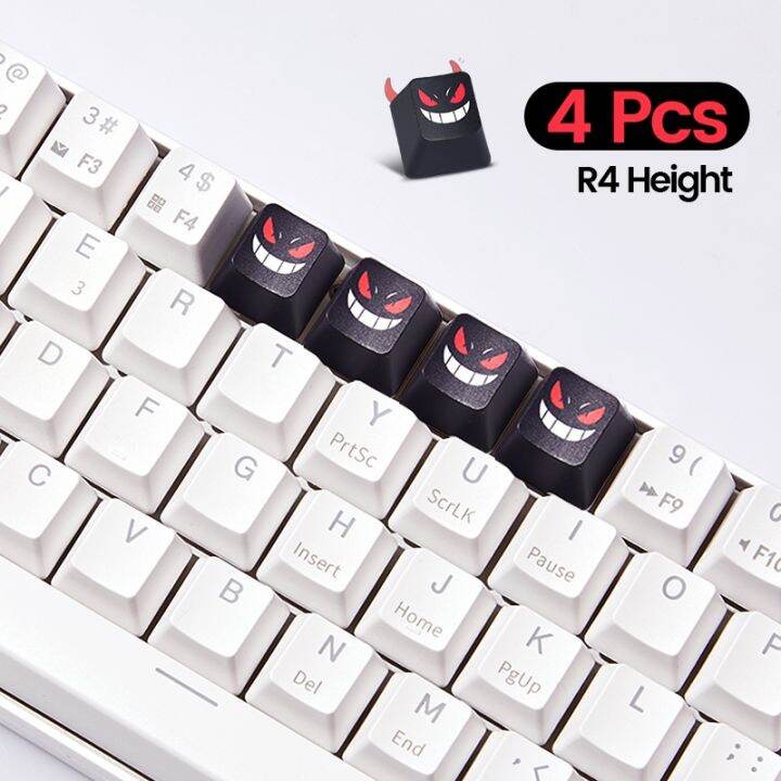 Hot Sale Set Custom Keycap Translucent Backlight Keycap Heart R4 2.25 U ...