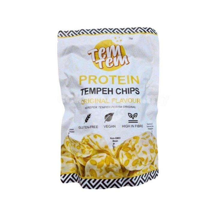 TEM TEM Tempeh Chips - Original | Lazada Singapore