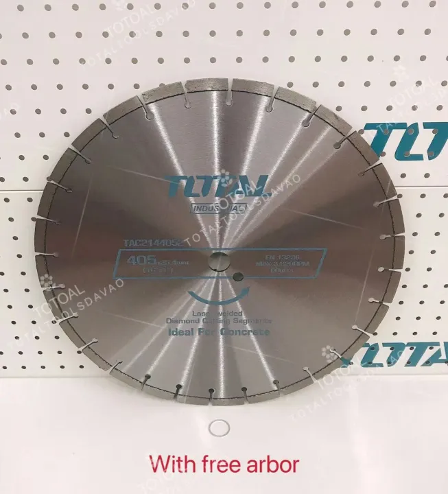 TOTAL DIAMOND DISC FOR CONCRETE CUTTING LASER WELDED RIM TAC2144052 ...