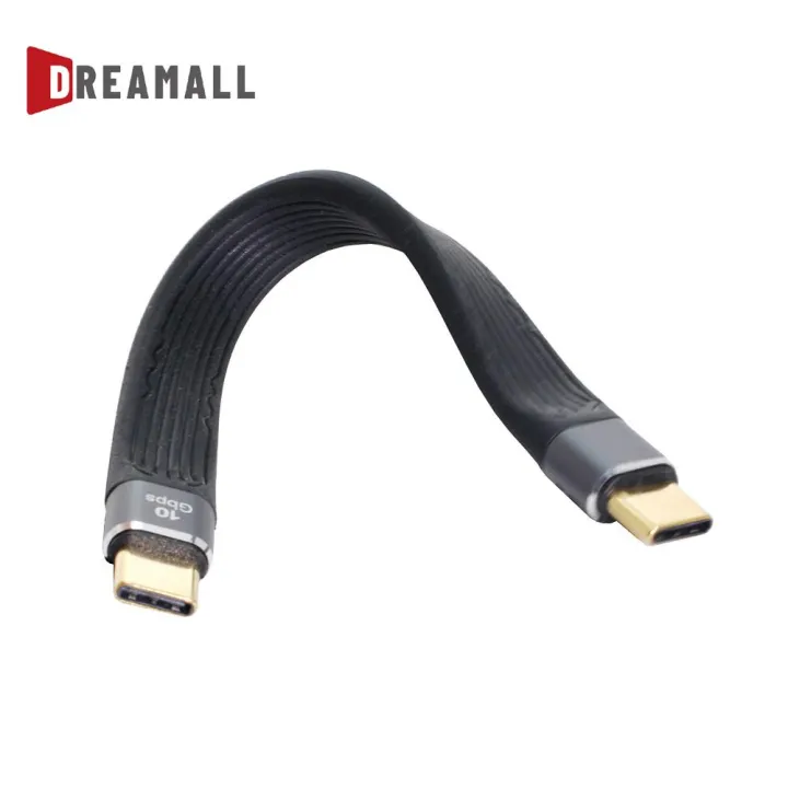 Type-C Male to Male 3.1 Gen2 10G Cable Laptop Notebook Data Transfer ...