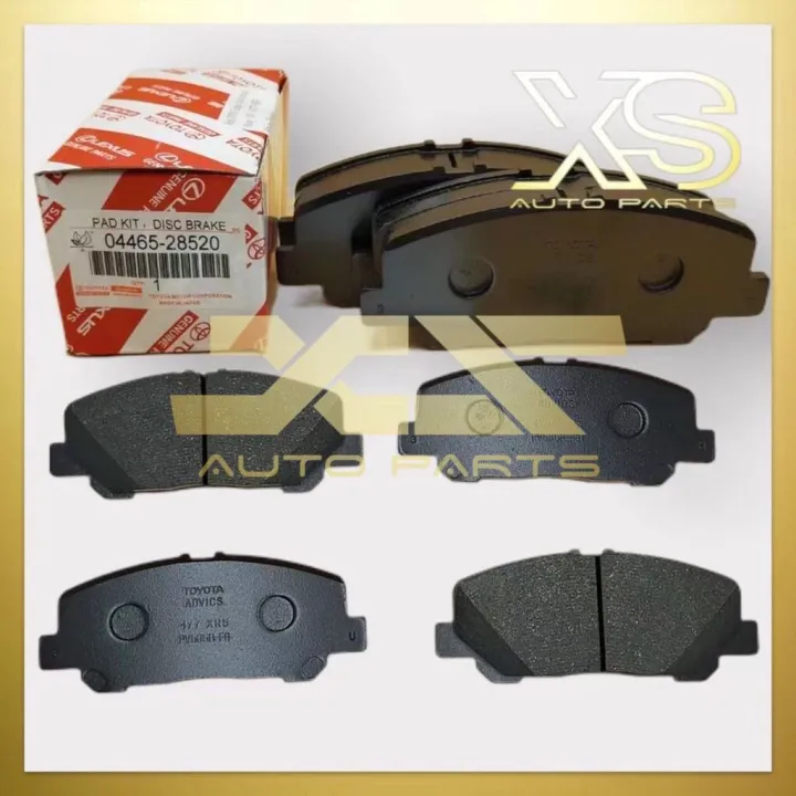 (100% Genuine) TOYOTA FRONT DISC BRAKE PAD TOYOTA ESTIMA ACR50 GSR50 ...