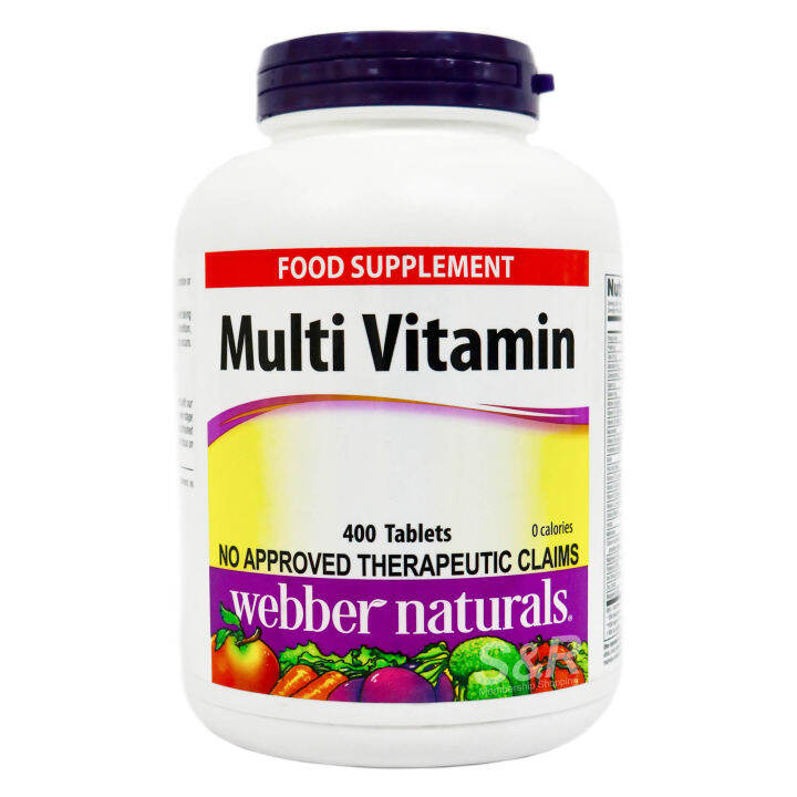 Webber Naturals Multi Vitamins 400 tablets+ | Lazada PH
