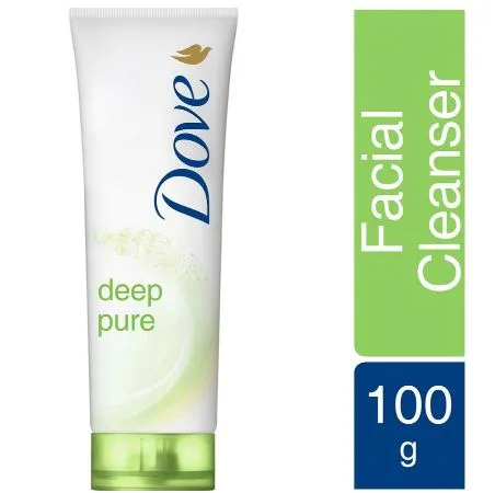 DOVE Deep Pure Facial Cleanser 100g | Lazada PH