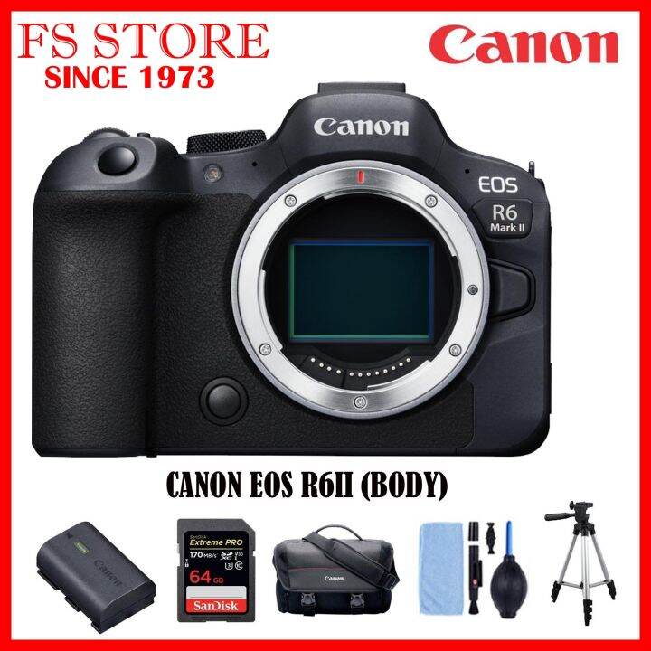 CANON MALAYSIA ORIGINAL EOS R6II BODY/EOS R6II KIT(RF24-105 IS STM ...