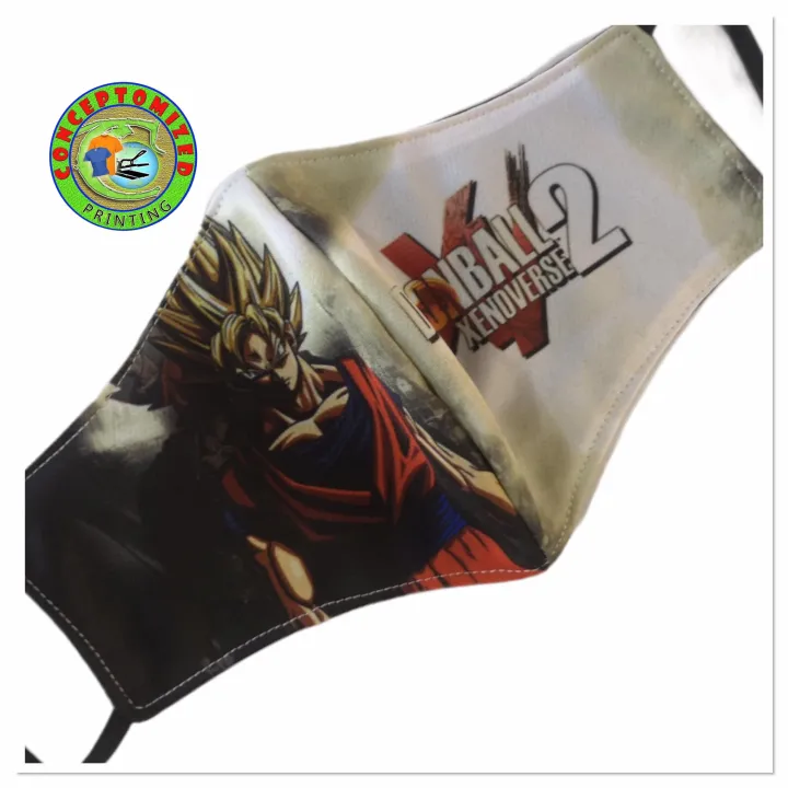 FACE MASK DRAGON BALL Z GOKU UNIVERSE | Lazada PH