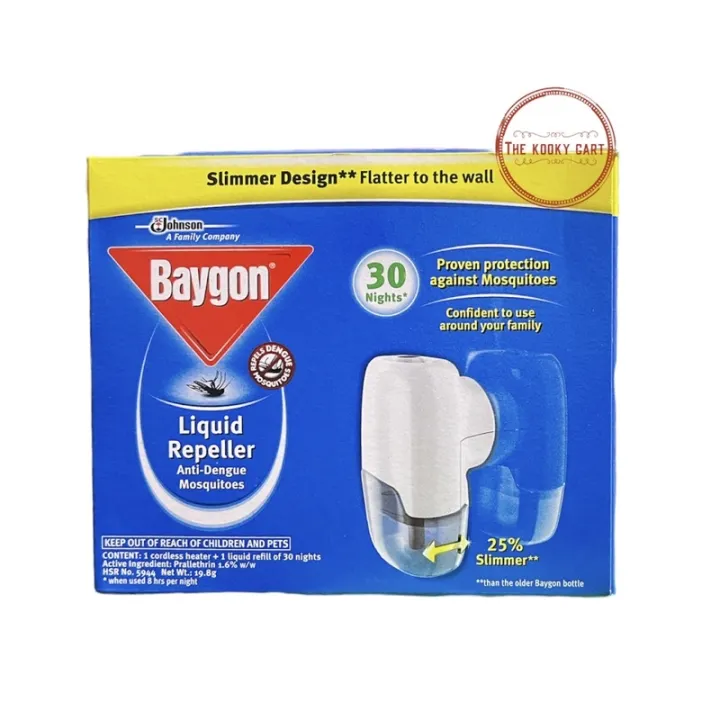 insect killer ★Baygon Liquid Electric Mosquito Repellant Diffuser ...