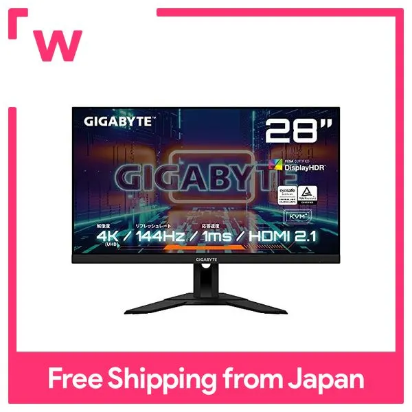 Gaming monitor GIGABYTE M28U Gaming Monitor (28 type/UHD/Super Speed ...