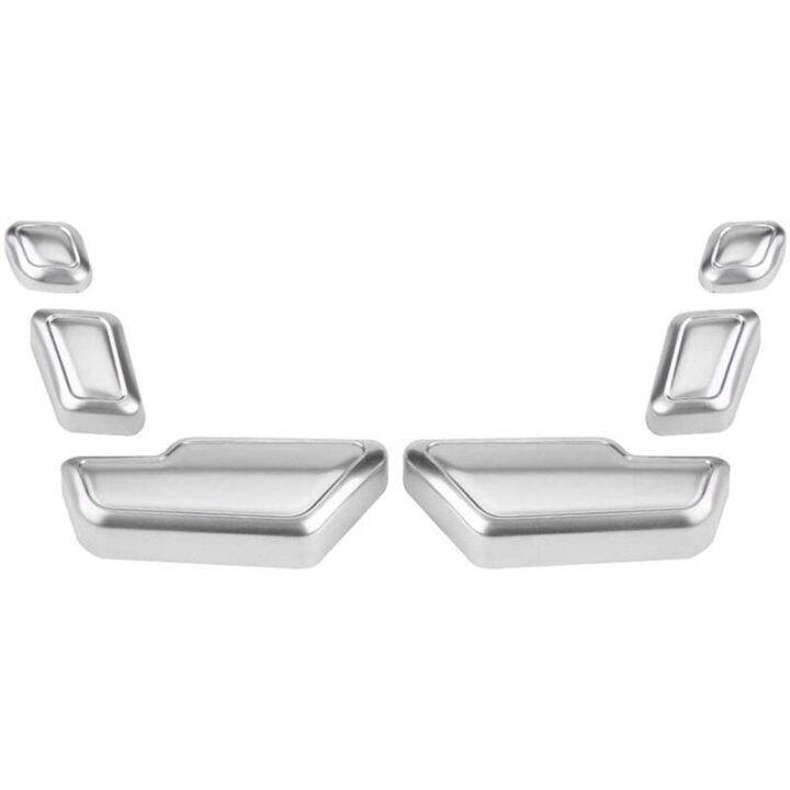 สำหรับ Mercedes Benz C E GLK GL ML ที่นั่งในรถปรับปุ่มฝาครอบสติ๊กเกอร์ ...