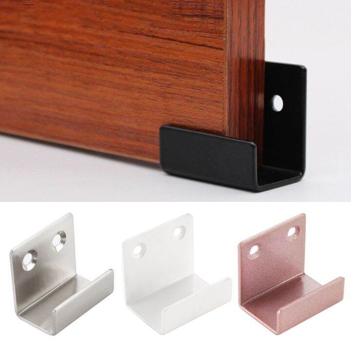 U shape Stainless Steel Mirror Support Wall Fixing Clip Display Buckle ...