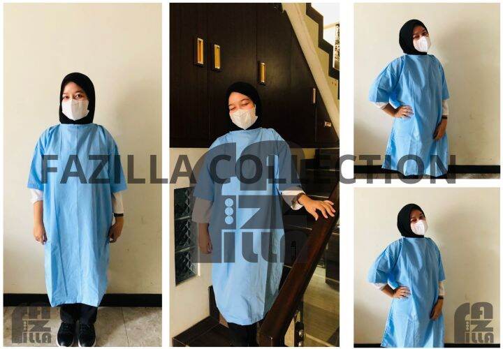 Baju Pasien baju operasi baju rawat inap rumah sakit lengan pendek ...