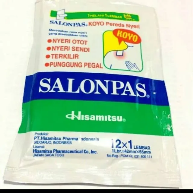 KOYO TEMPEL SALONPAS ORIGINAL PER PACK ISI 12 LEMBAR | Lazada Indonesia