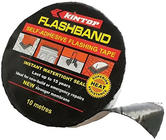 10M New High Quality Authentic Kintop Flashband Tape For Roof And Leak Repair - Aluminum Coating ...