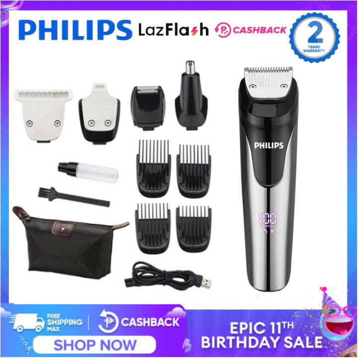 PHILIPS HAIR CLIPPER LED SMART DISPLAY LITHIUM BATTERY CAPACITY 3000 ...