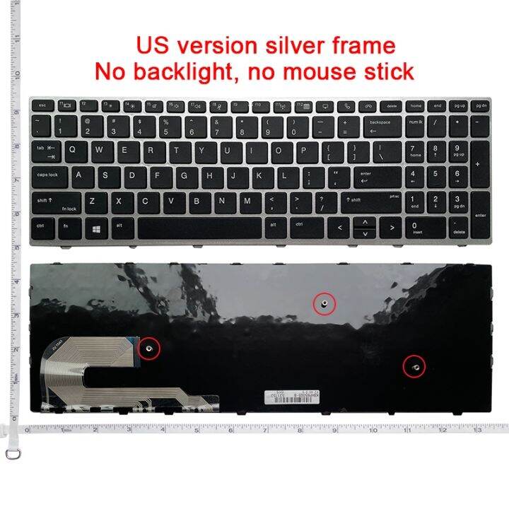 NEW US laptop keyboard FOR HP EliteBook 855 G5 850 G5 755 G5 750 G5 ...
