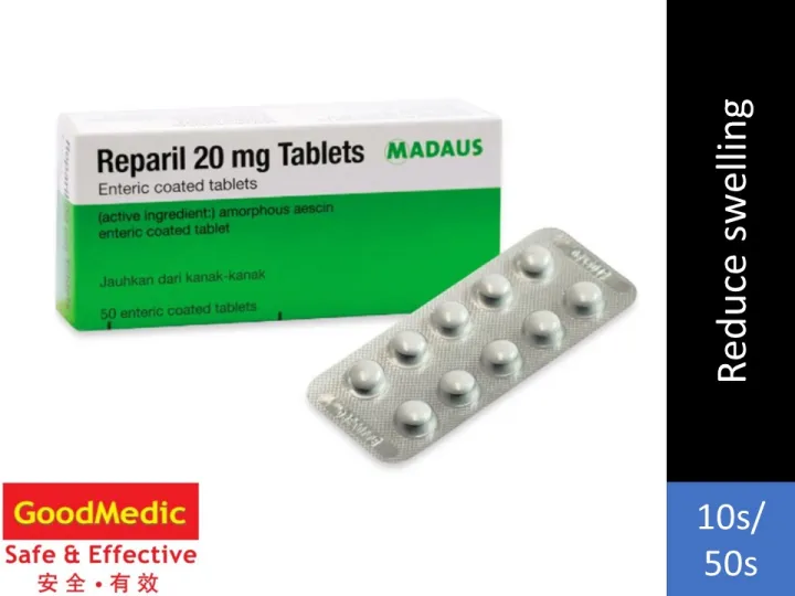 Reparil 20 mg Tablet (10s/ 50s) | Lazada