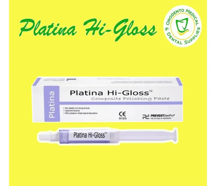 Platina Hi-Gloss Composite Polishing Paste 4 Grams | Lazada PH