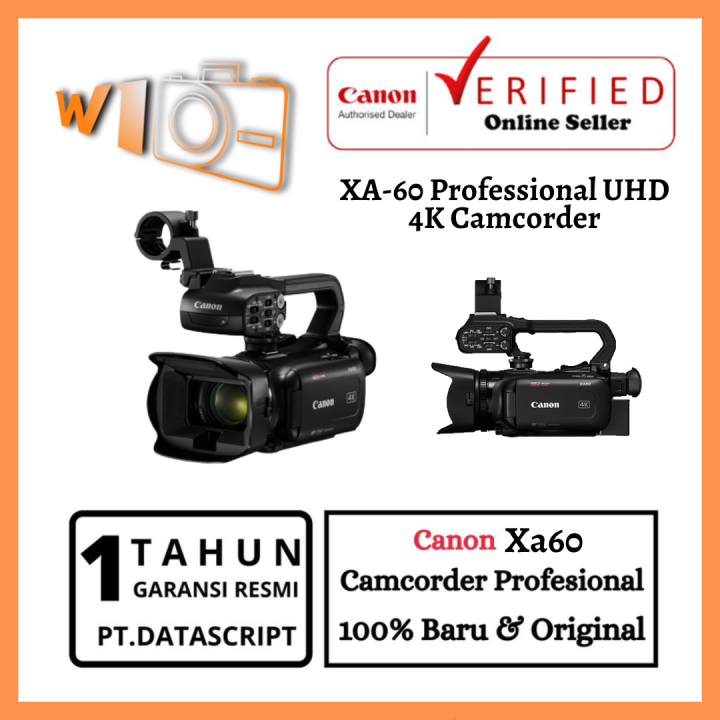 Canon XA60 Professional UHD 4K Camcorder Garansi Resmi | Lazada Indonesia