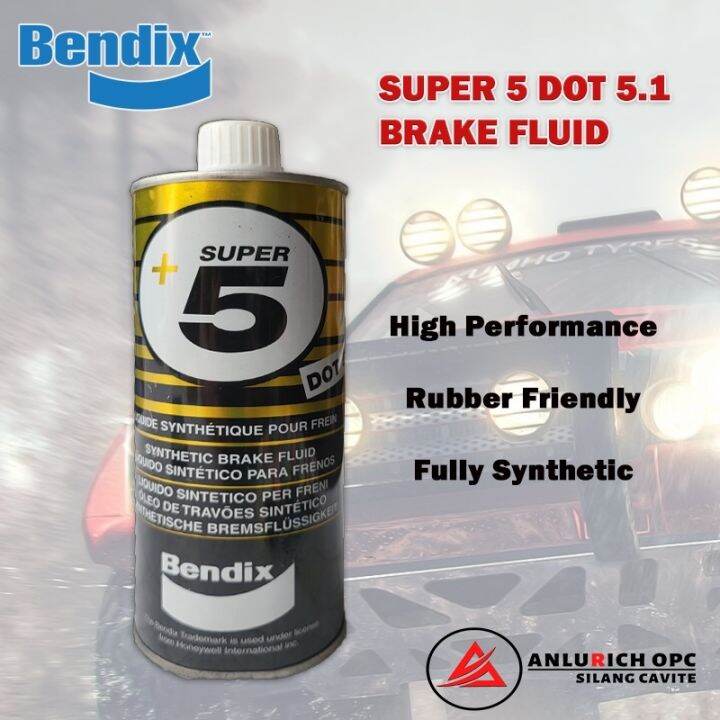 BENDIX SUPER 5 DOT 5.1 BRAKE FLUID 485ml | Lazada PH