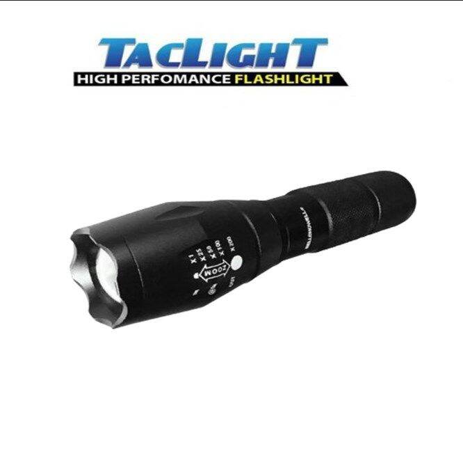 High Powered Military Grade Tactical Flashlight Taclight 40x Brighter ...