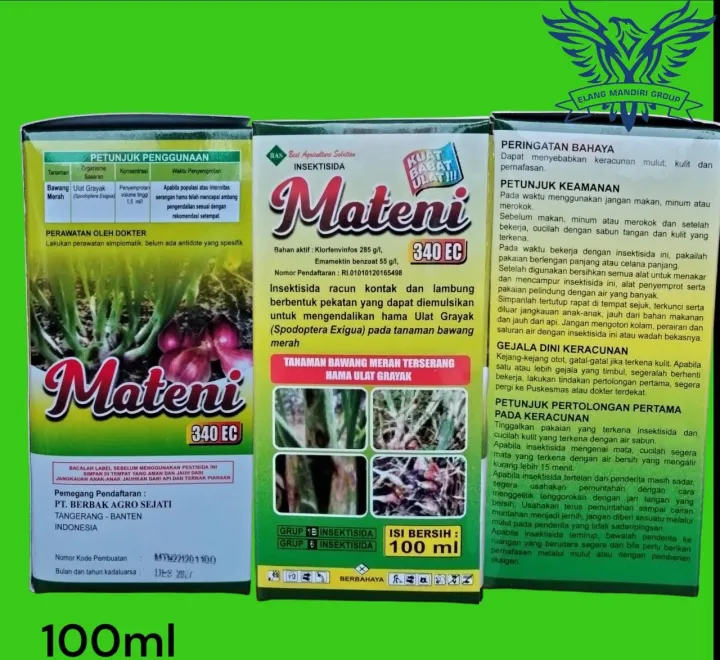 Insektisida MATENI 340EC 100ml Bahan Aktif Klorfenvinfos 285 g/l ...