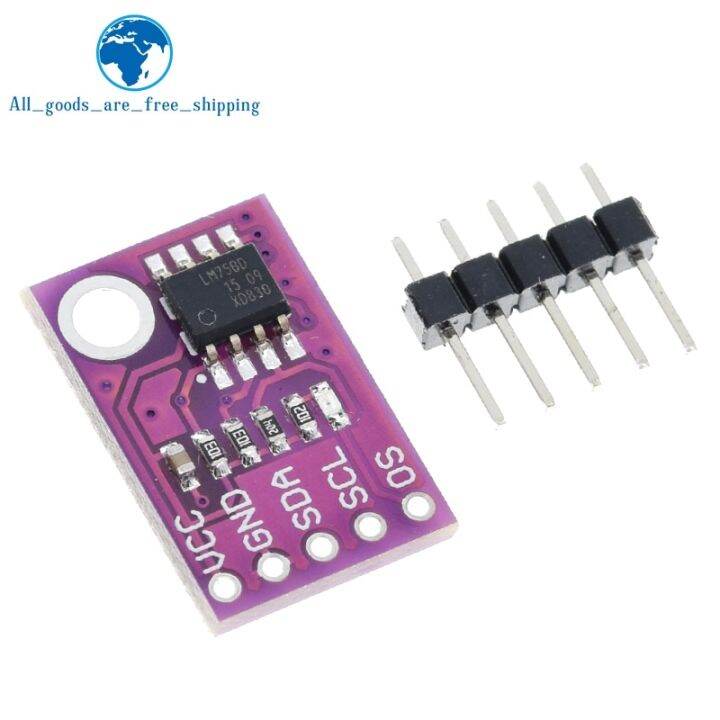 LM75 LM75A อุณหภูมิ เซนเซอร์ อินเทอร์เฟซ I2C ความเร็วสูงโมดูลบอร์ดพัฒนา ...