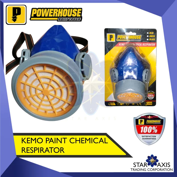 POWERHOUSE KEMO PAINT CHEMICAL RESPIRATOR | Lazada PH