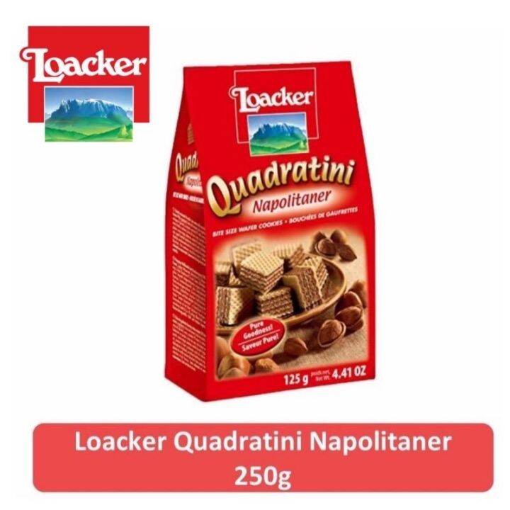LOACKER QUADRATINI 250g Napolitaner | Lazada PH