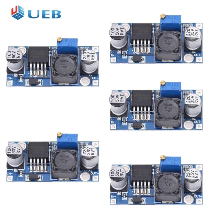 5x DC-DC 3A Buck Converter Step-Down โมดูล LM2596S | Lazada.co.th